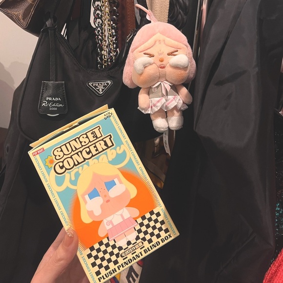 POP MART | Accessories | Pop Mart Cry Baby Sunset Concert Series Plush ...